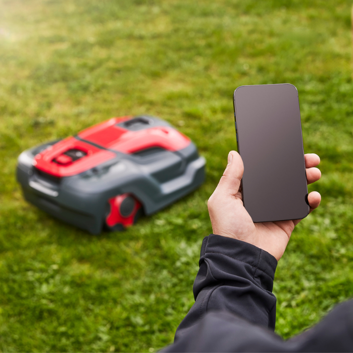 Robot de tuns iarba fara fir perimetral CRAMER RTK AIC10000, 10000M² ...