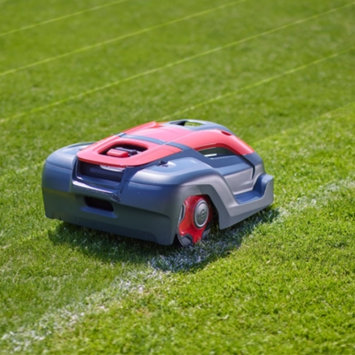 Robot de tuns iarba fara fir perimetral CRAMER RTK AIC10000, 10000M² ...